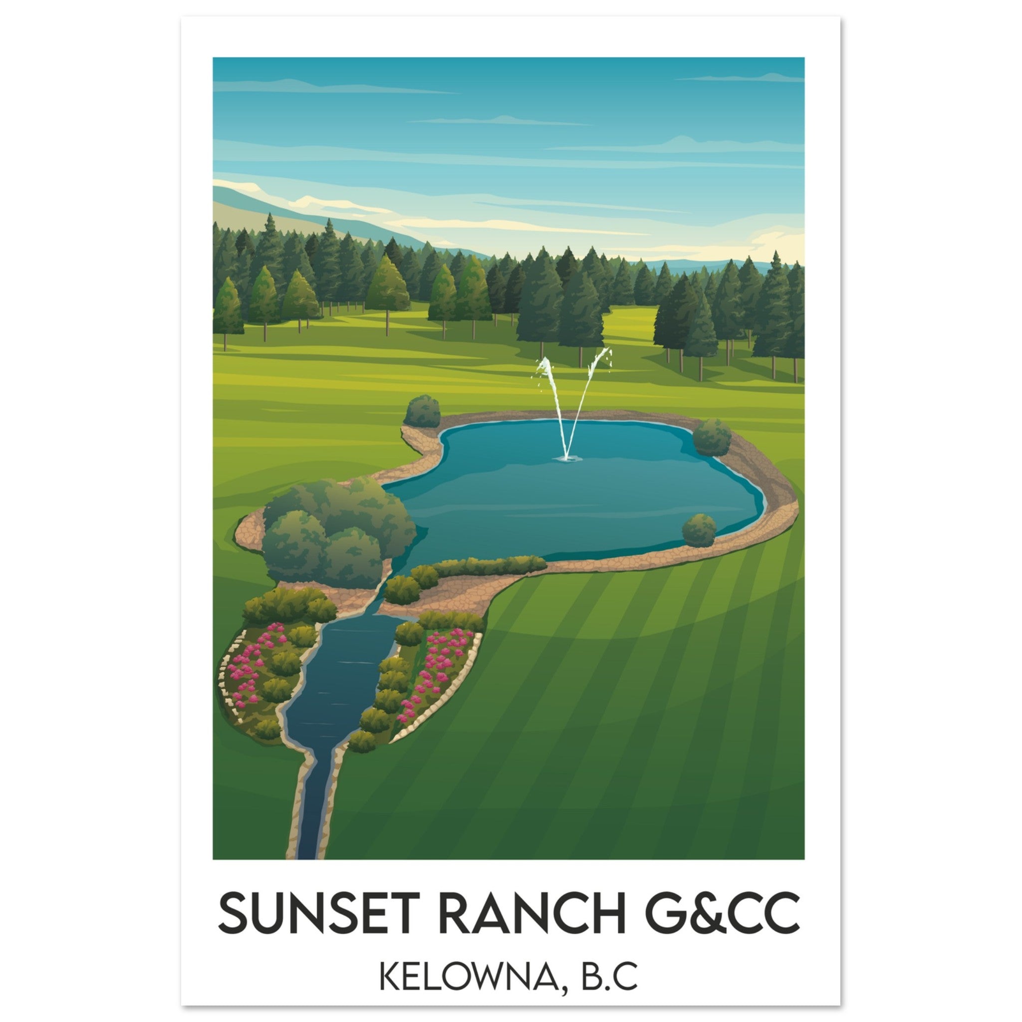 Sunset Ranch Golf and Country Club – Par 3 Prints