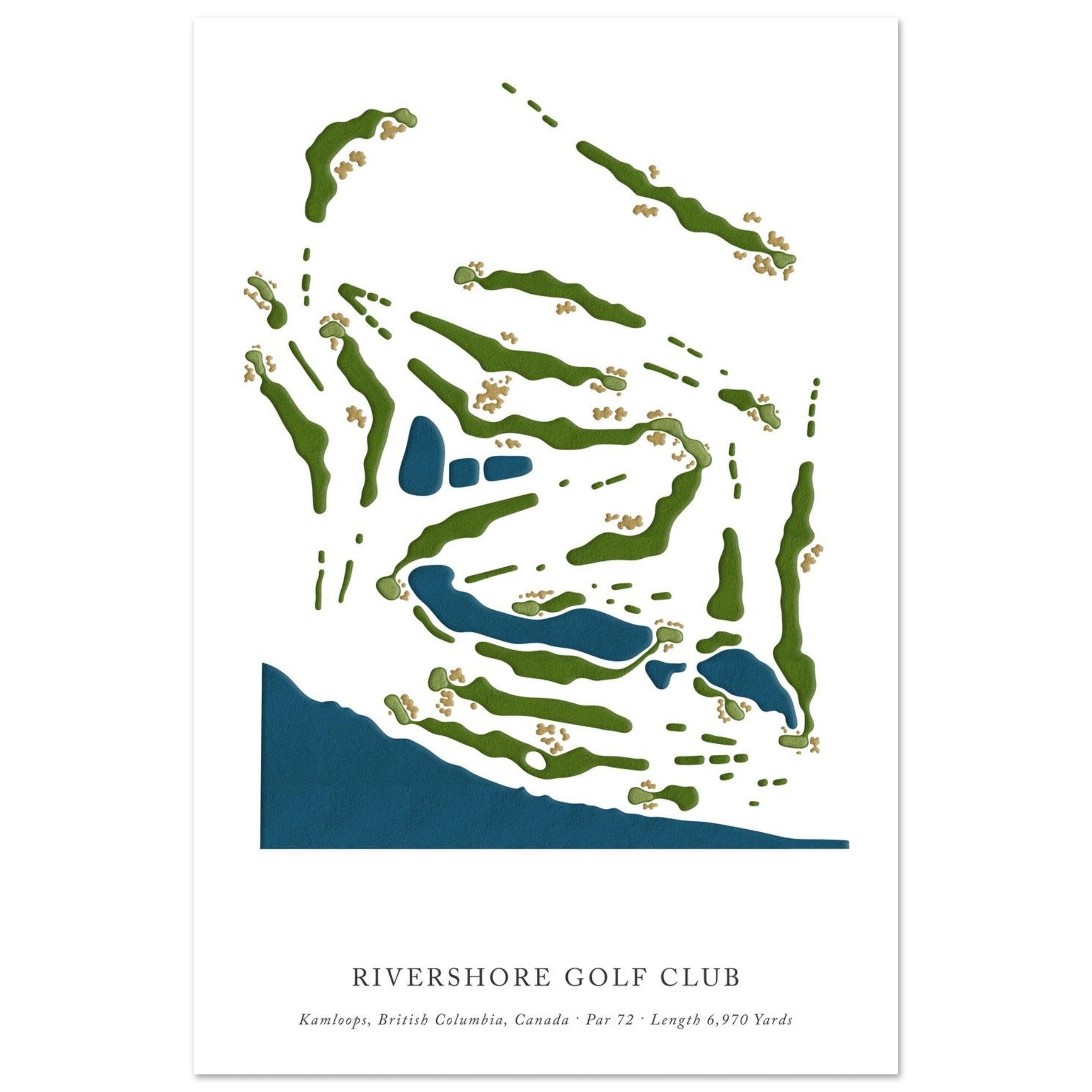 Rivershore Golf Links – Par 3 Prints