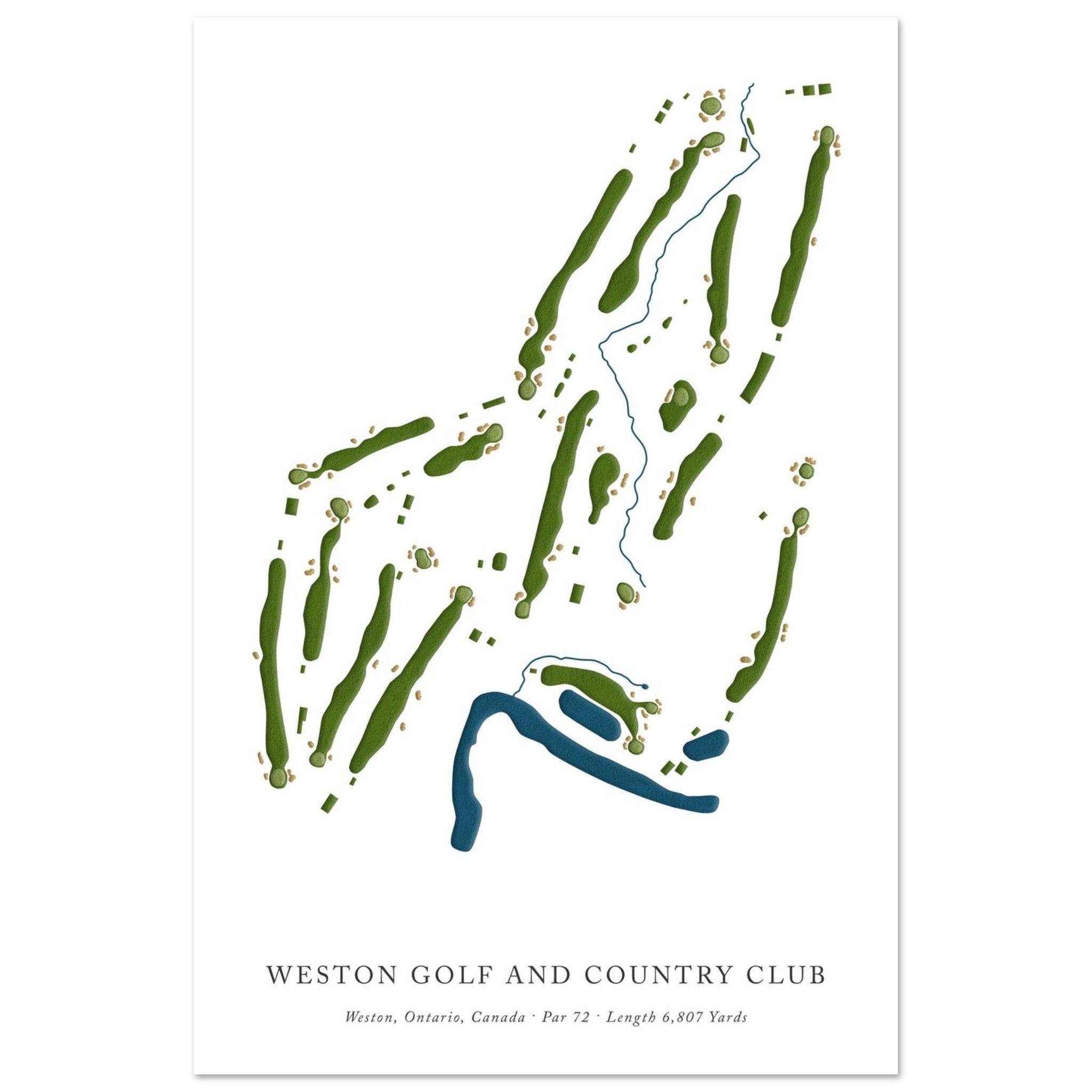 Weston Golf & Country Club – Par 3 Prints