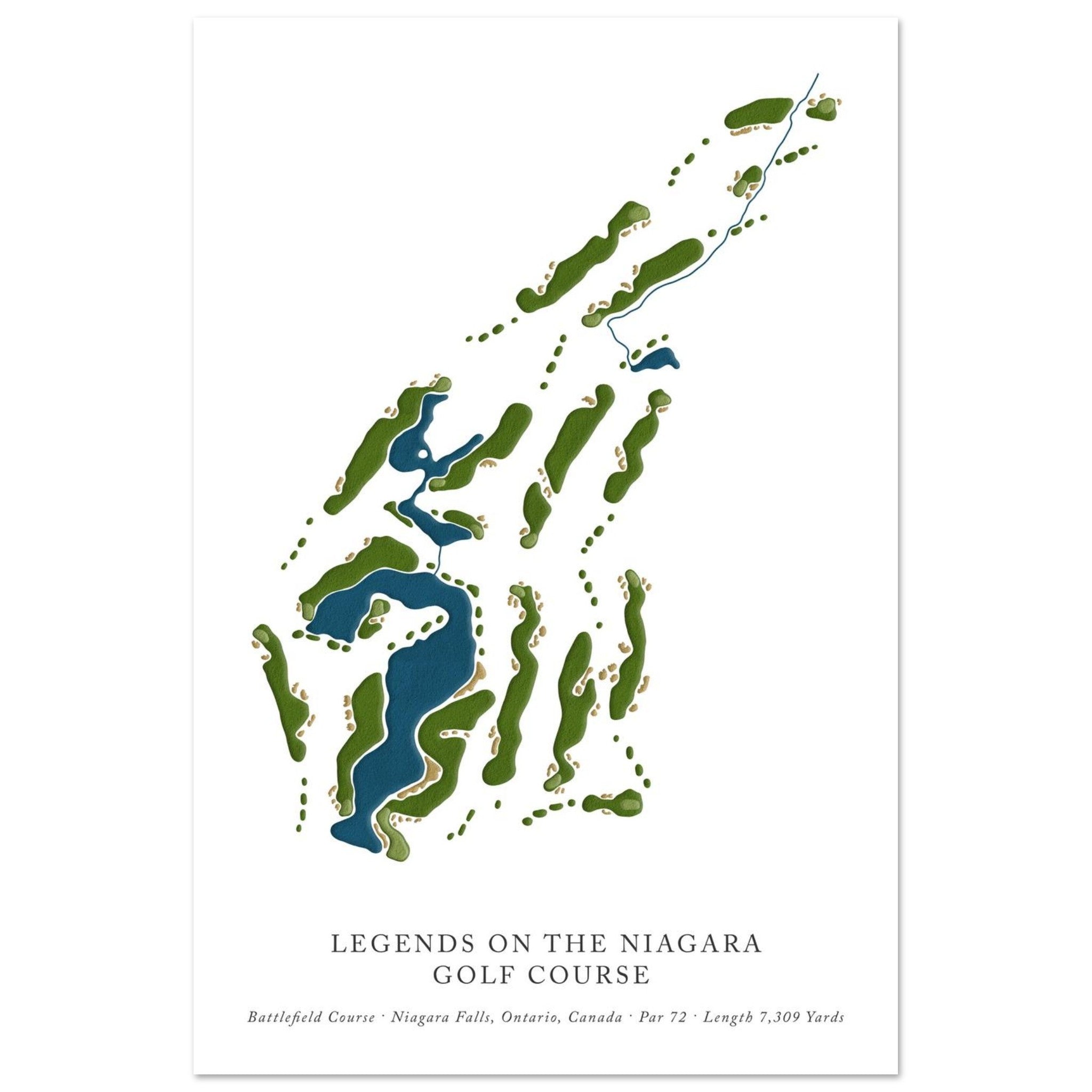 Legends on the Niagara Golf Course - Battlefield Course – Par 3 Prints