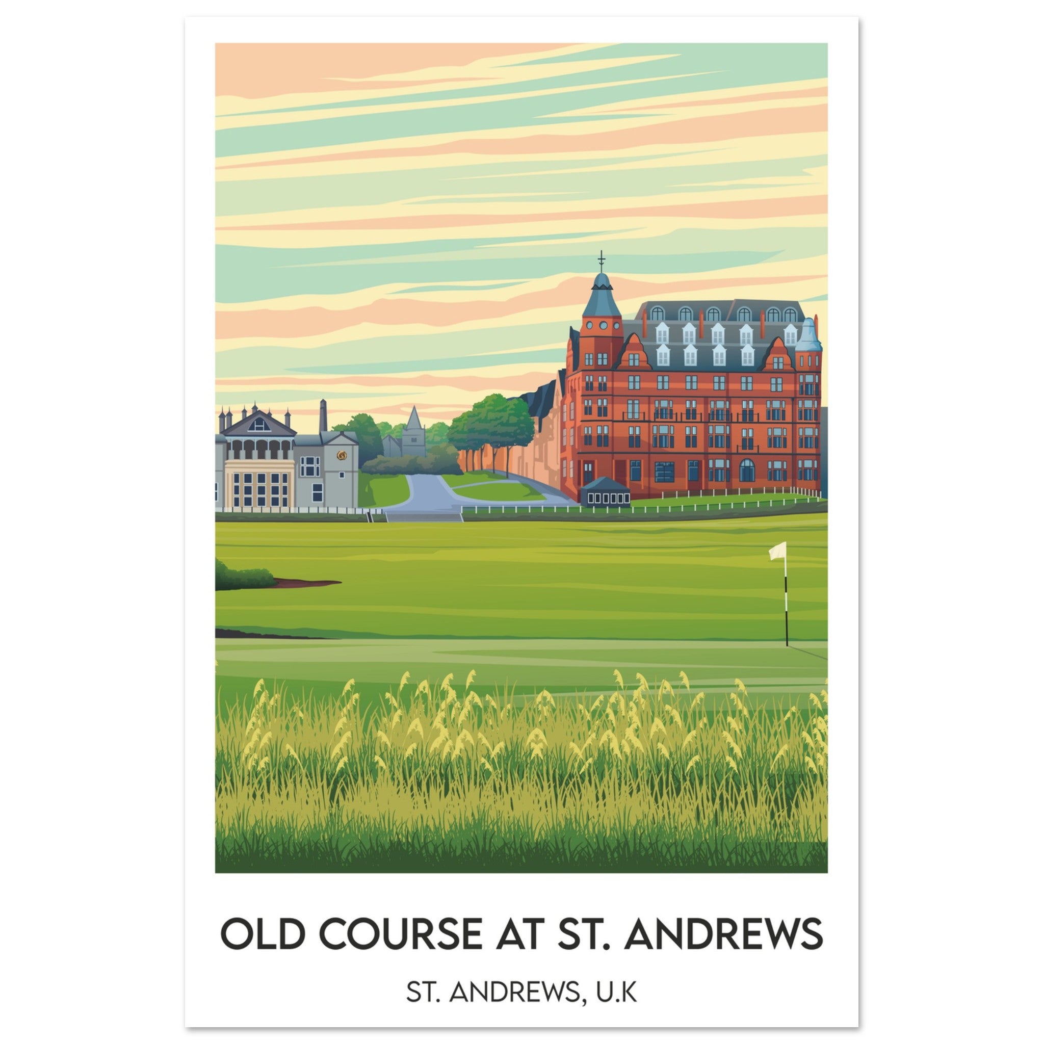 Old Course at St. Andrews - Hole 18 – Par 3 Prints